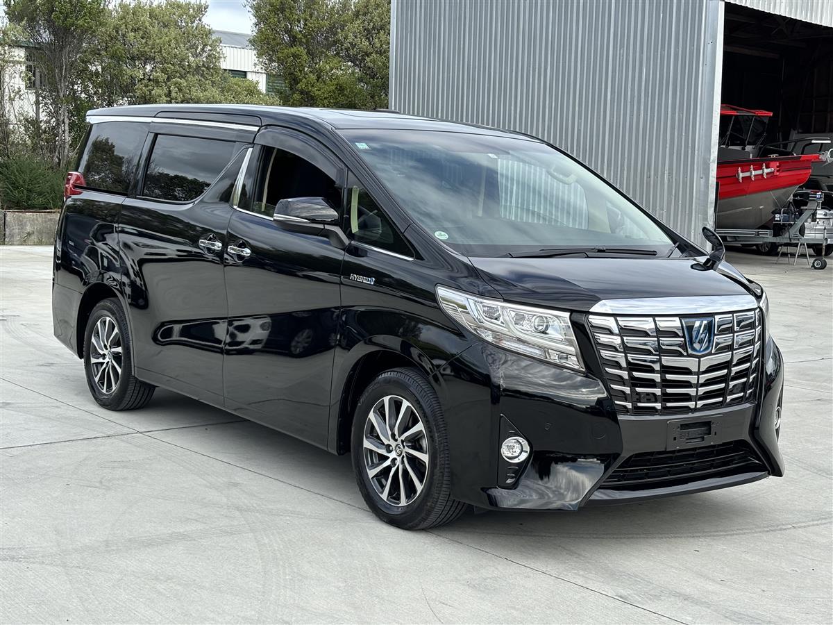 2017 Toyota Alphard HYBRID 4WD, 1/2 Leather ,Eletric seats Van ...