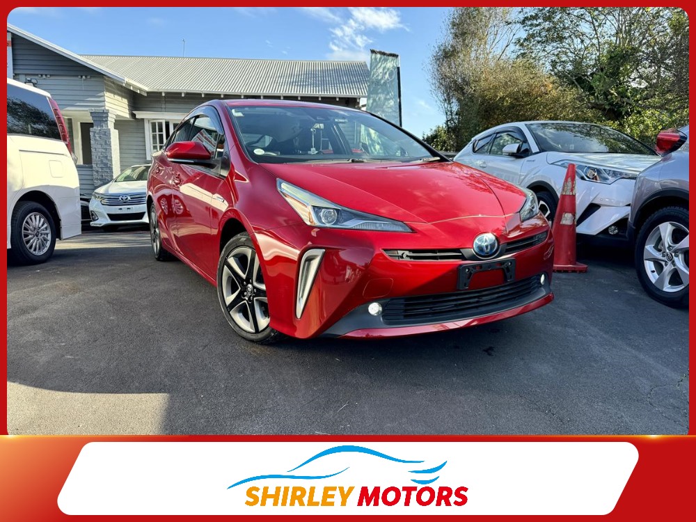 2019 Toyota Prius S Touring Selection 4WD Red Beauty with Toyota Safety ...
