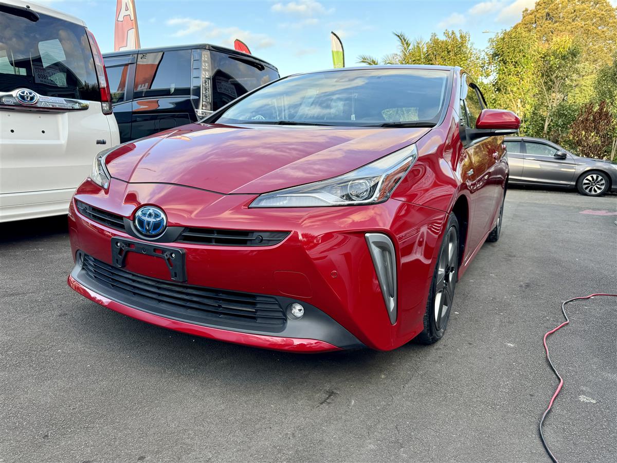 2019 Toyota Prius S Touring Selection 4WD Red Beauty with Toyota Safety ...