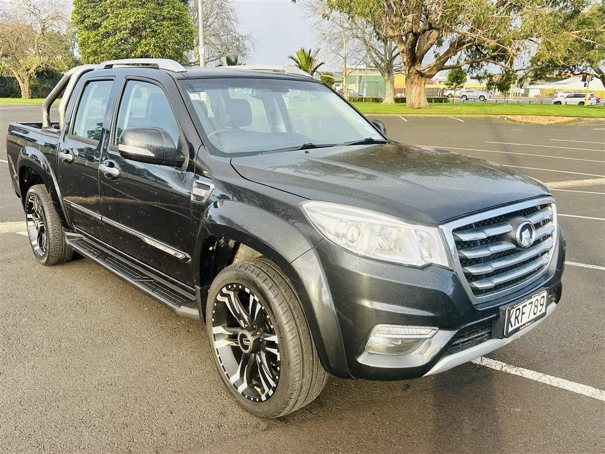 2017 GWM Steed 2.0D/4WD/6MT LOW KM 4WD Ute Manual for sale in Auckland ...